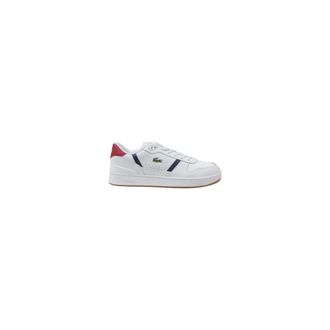Lacoste Homme, Chaussures, Blanc, Taille: 44 EU Baskets Basses en Cuir