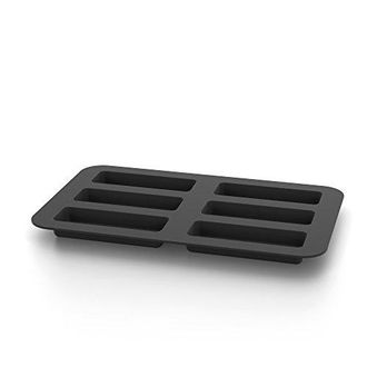 WMF K&uuml;chenminis M&uuml;sliriegel Form, Silkonform, M&uuml;sliriegel Backform f&uuml;r selbstgemachte Energieriegel, Zubeh&ouml;r f&uuml;r K&uuml;chenminis D&ouml;rrautomat