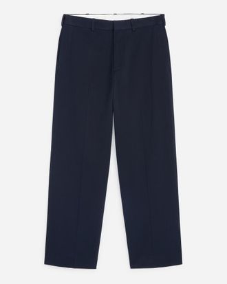 Arket Elegante Weite Baumwollhose -Blau