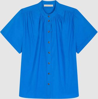 Vanessa Bruno Chemise Gooper Bleu Vif