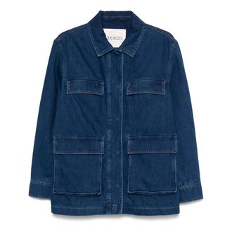 Closed Field Jacket - - Jackets - Damen - Blau - S
