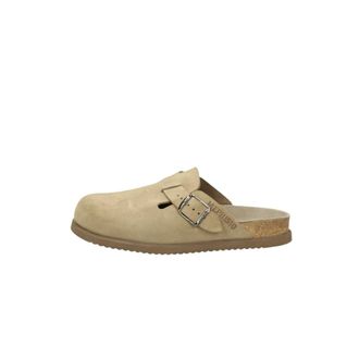 Mephisto Wildleder Flache Sandalen - - Shoes - Herren - Beige - 43 EU