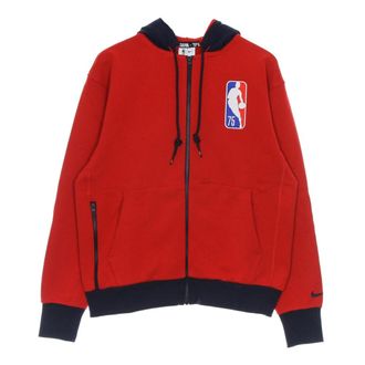 Nike Fleece Zip Hoodie Brooklyn Nets - - Sport - Herren - Rot - L
