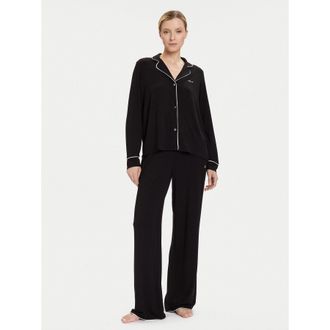 Karl Lagerfeld Pyjama A4W45004 Schwarz Relaxed Fit