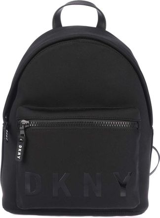 DKNY Suzie Rucksack, Geprägt, Logo (Schwarz)