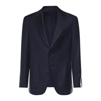 Luigi Bianchi Mantova Blazers - - Jackets - Herren - Blau - M