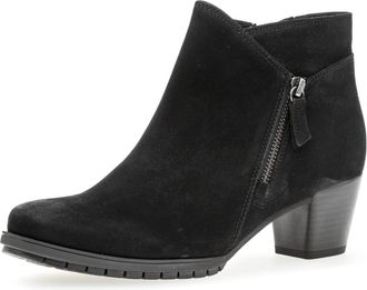 Gabor Damen Chelsea Boots, Frauen Stiefeletten,orthopaedisch,einlege-Sohlen,Soft-Move,daempfung,Best-Fitting,Gold,schwarz (Micro),37.5 EU / 4.5 UK