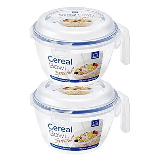 LocknLock Lock & Lock luftdichter, runder Lebensmittelbehälter, für Zwiebeln, ca. 950 ml, plastik, farblos, 18.7 x 14.5 x 18.7 cm