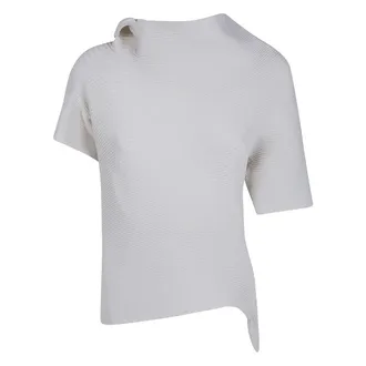 Issey Miyake Damen, Oberteile, Wei&szlig;, MGr&ouml;&szlig;e