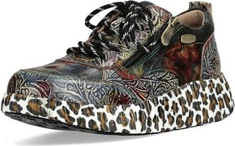 Laura Vita Chaussures à Lacets Sneaker pour Femmes Nikito 62, Pointure:40 EU, La Couleur:Noir