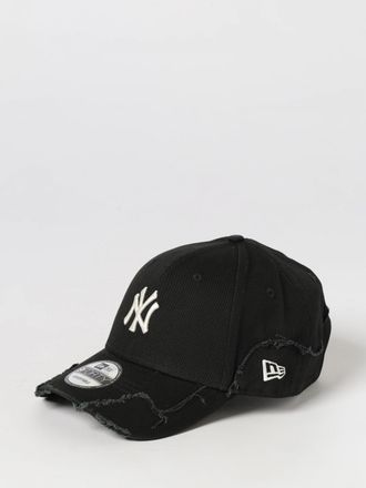 New Era Casquette 9FORTY NY Yankees en coton &agrave; effet us&eacute; avec logo