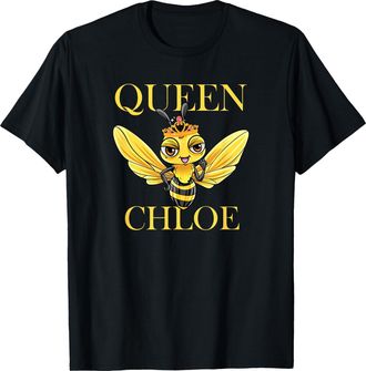 BDAZ Queen Chloe Bee Honeybee Bumblebee Damen Mädchen T-Shirt