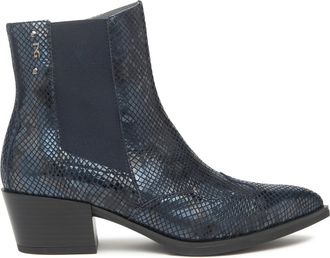 Nero Giardini I513910D Chelsea-Boots Aus Leder F&uuml;r Damen - Blau 39 EU