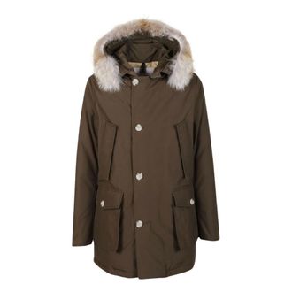 Woolrich Parka Arctic avec fourrure amovible - Homme - Manteaux - Vert - Taille: L