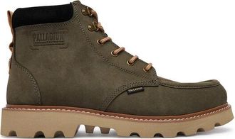 Palladium Schn&uuml;rschuhe Trooperlite Grit Zip 04985-325-M Dunkelgr&uuml;n