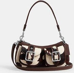 Coach Ashton Tasche Mit Kuh-Print