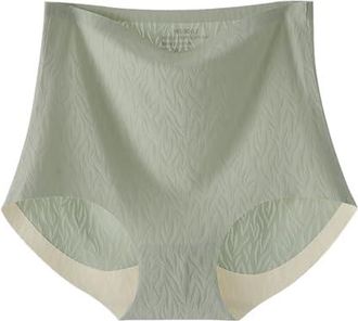 Generic Culotte sans Couture Femme Culotte Femme sans Couture Culotte Femme De Classique Taille Haute Minceur Crotch Soie 7A Lift Hanches Seamless Shapewear T