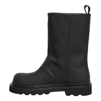 Dolce & Gabbana Mid Calf Boots - - Shoes - Herren - Schwarzk - 42 EU