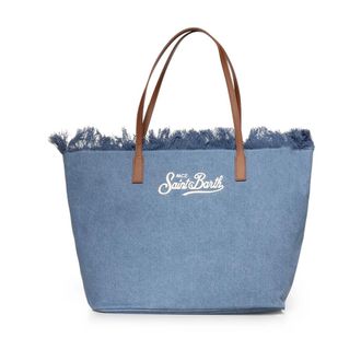 MC2 Saint Barth Femme, Sacs, Bleu, Taille: ONE Size Tote Bags