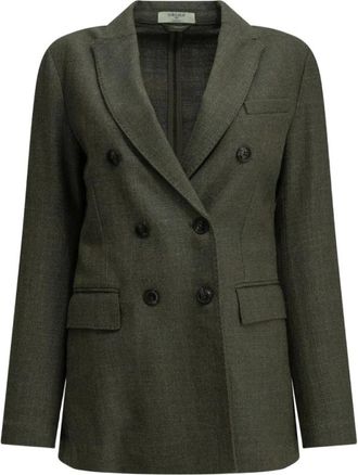 Circolo 1901 Blazer crois&eacute; - Femme - Vestes - Vert - Taille: 38 FR