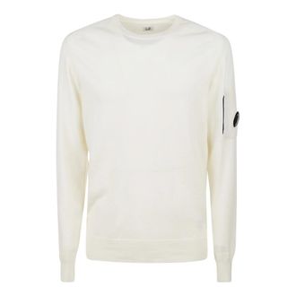 C.P. Company Rundhals-Strickware - - Knitwear - Herren - Wei&szlig; - M