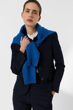 Gerard Darel Veste de tailleur &agrave; fines rayures - TAYANA - Marine