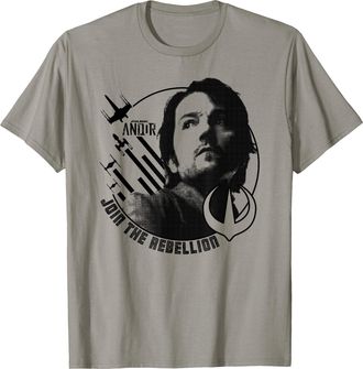 Star Wars Andor Join The Rebellion Cassian Andor Portrait T-Shirt