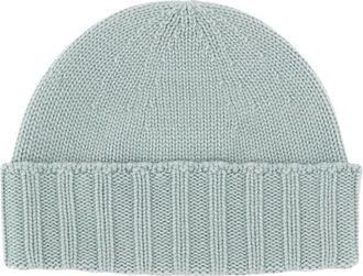 Drumohr Femme, Accessoires, Vert, Taille: ONE Size Cashmere Cable Knit Beanie