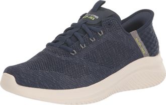 Skechers Herren Ultra Flex 3.0 New Arc Slip Sneaker, Navy, 39.5 EU