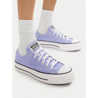 Converse Sneakers aus Stoff Converse Chuck Taylor All Star Lift Platform A16105C Violett
