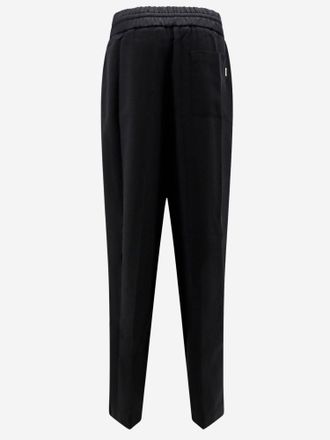 Ami Virgin Wool Trousers - Black