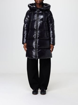Save The Duck Langer Daunenmantel Isabel von aus Polyester mit Kapuze und ThermoPlume-Wattierung