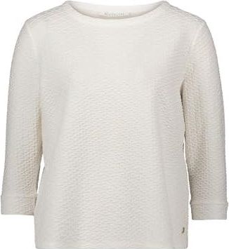 Betty & Co 2312/3145 T-Shirt, Blanc cass&eacute;, XL Femmes