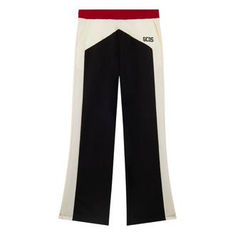 GCDS Zweifarbige Track Pants - - Trousers - Herren - Schwarzk - L