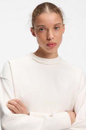 HUGO BOSS Sweatshirt Dismoolie mit Logostickerei, Relaxed Fit