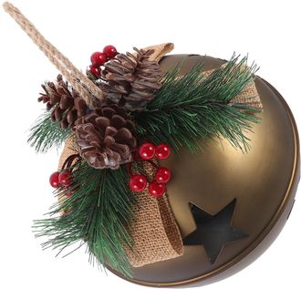 BESPORTBLE Weihnachtsglocken aus Eisen Beeren-weihnachtsglocken f&uuml;r DIY-weihnachtsbaumschmuck H&uuml;bsche Weihnachtsanh&auml;nger als H&auml;ngedeko f&uuml;r Decke