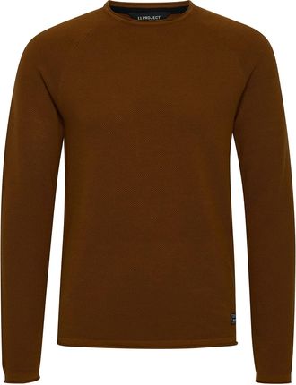 11 Project Dacio Herren Strickpullover Feinstrick Pullover aus 100% Baumwolle, Größe:XL, Farbe:Monks Robe (181048)