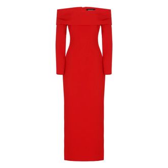 Solace London Damen, Kleider, Rot, MGröße