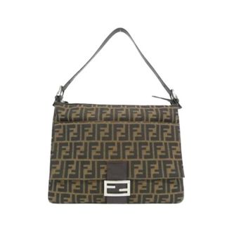 Fendi Sac bandouli&egrave;re vintage Pre-owned - Femme - Pre-owned - Brun - Taille: ONE Size