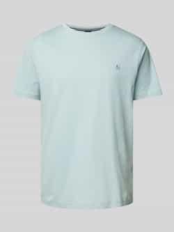 Lerros T-Shirt mit Label-Stitching