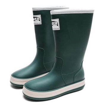 Pangolin Bottes de Pluie Imperm&eacute;ables Femme & Homme - Bottes en Caoutchouc Antid&eacute;rapantes, L&eacute;g&egrave;res et Confortables, Bottes Hautes Outdoor pour Jardin, Marche, 