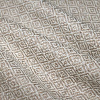 Lorenzo Cana Kaschmirdecke, 100% Kaschmir, flauschig weiche Wohndecke beige braun, Decke handgewebt, Sofadecke Wolldecke - 9617677