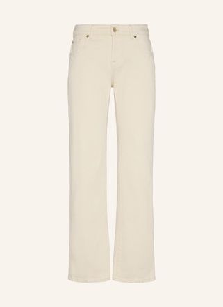 7 For All Mankind Pants Calie Straight Straight Fit weiss