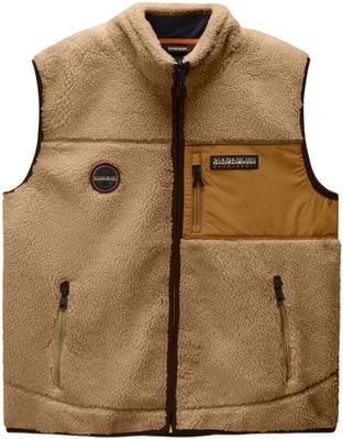 Napapijri Veste sans manches zipp&eacute;e sherpa