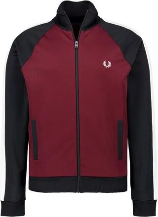 Fred Perry Herren Pullover rot unifarben