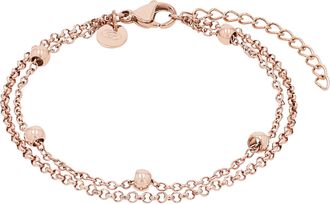 Tom Tailor Tom Tailor Armband f&uuml;r Damen, Edelstahl, 16+4 cm, rosefarben, Geschenkidee, Armschmuck, Damenschmuck, 2100671
