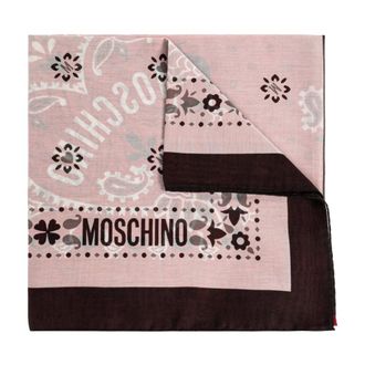 Moschino Homme, Accessoires, Multicolore, Taille: ONE Size &Eacute;charpe Imprim&eacute;e