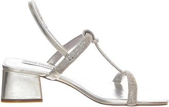 Steve Madden Femme, Chaussures, Gris, Taille: 37 EU Sandales &agrave; talons hauts