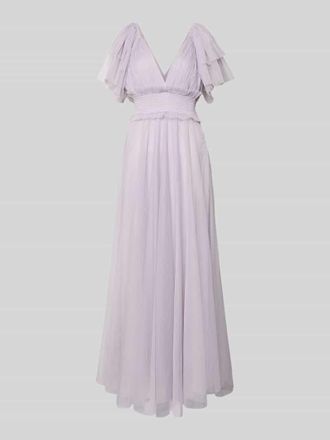 Lace & Beads Abendkleid mit Volants