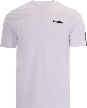 Emporio Armani Emporio Armani Ea7, Homme, Tops, Blanc, Taille: L Logo T-Shirt